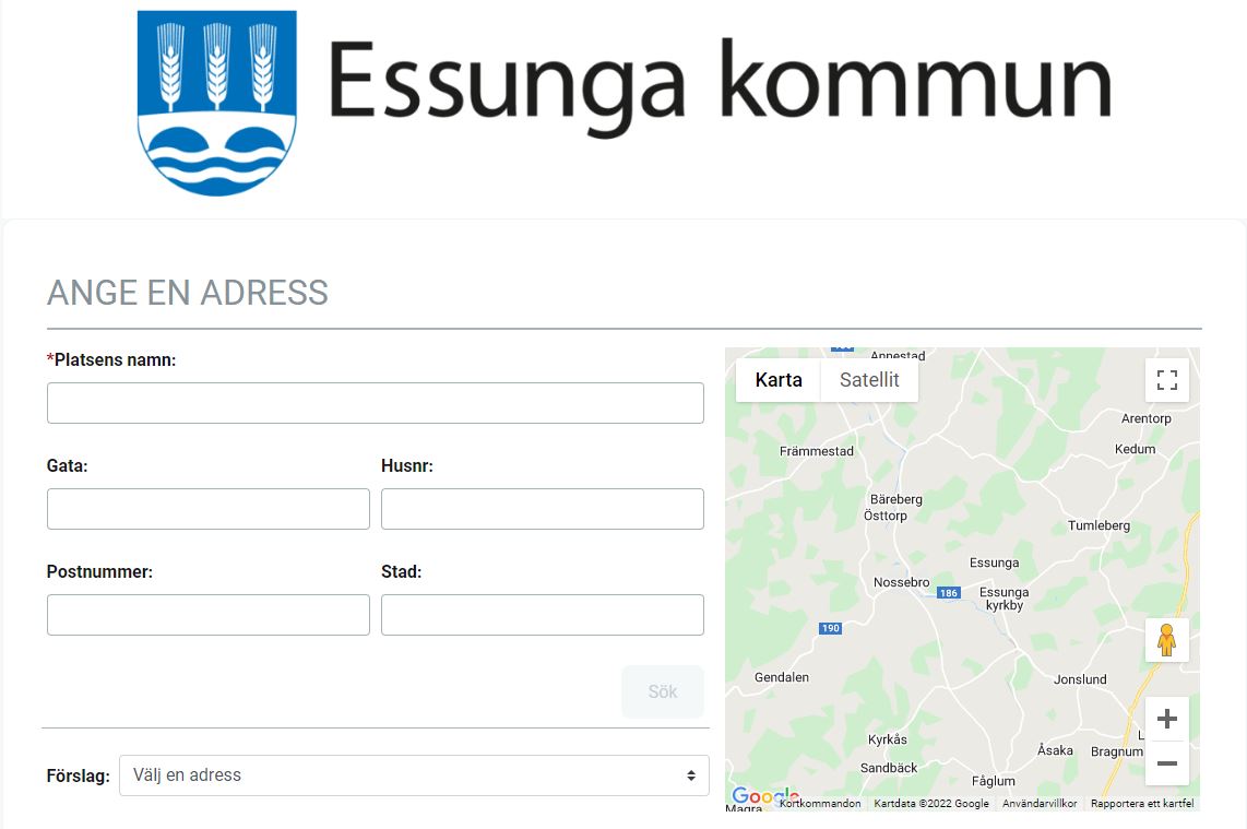 Driftsinformation från Essunga kommun - Essunga kommun